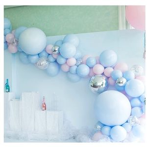 Party Supplies | New 86 Pieces Light Blue Balloon Garland Kit | Poshmark